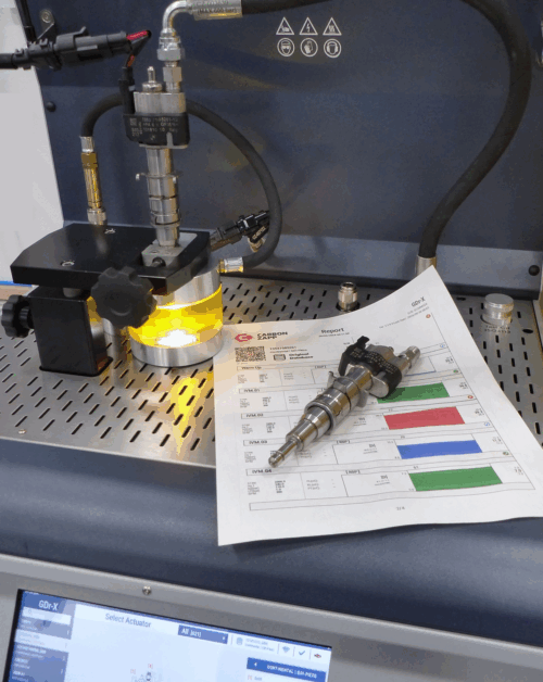 Cleaning & Flow Testing for GDI & Piezo Injectors